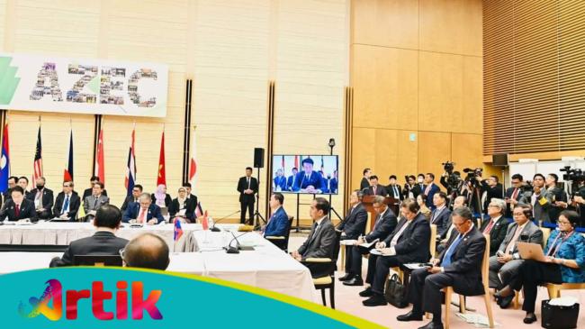 KTT AZEC Tokyo, Jokowi Paparkan Panduan AZEC untuk Hadapi Perubahan Iklim