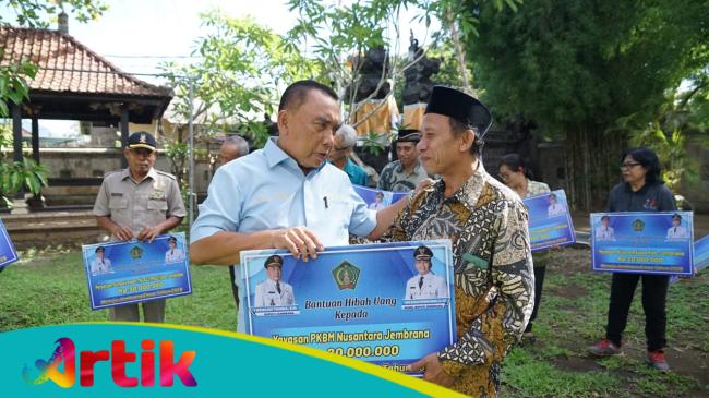 Pemkab Jembrana Gelontorkan Dana Hibah Rp850 Juta kepada Badan Nirlaba