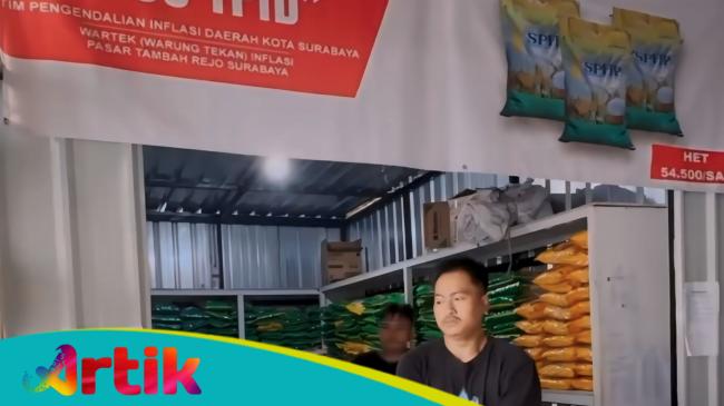 Meski Ada Kenaikan, Pemkot Surabaya Jamin Stok Beras Ramadan dan Idul Fitri Aman