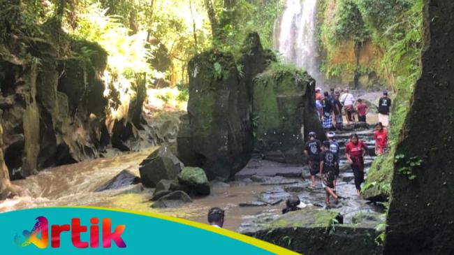 Gianyar Miliki Objek Wisata Baru, Air Terjun Temesi Waterfall yang ...