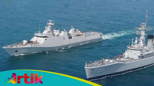 Latihan Glagaspur Tingkat III (L-3) Satkor Koarmada II Semester 1 2024 di Laut Jawa