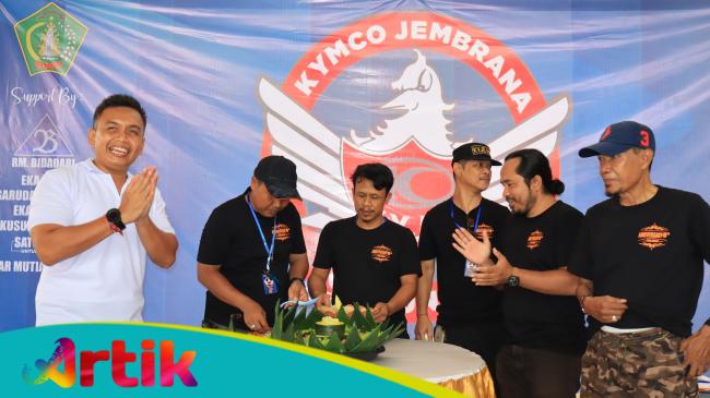 Komunitas Matic Kymco Jembrana Gelar Anniversary ke Enam