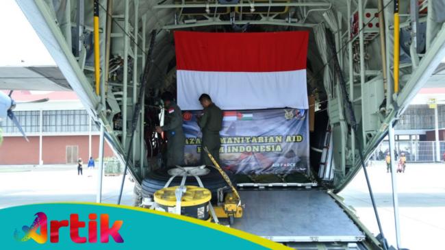 TNI Kembali Kirim Bantuan Logistik untuk Korban Perang di Palestina ...