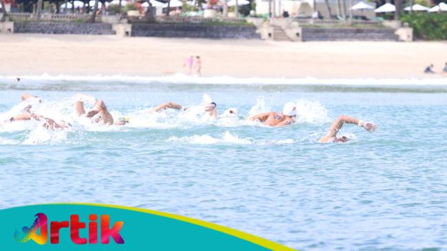 Open Water Swimming Championships Bali, Indonesia Dapat Dua Emas