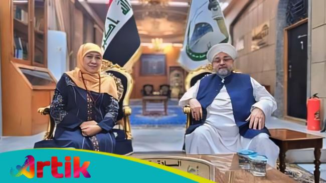 Muhibah ke Kota Baghdad, Khofifah Indar Parawansa Kunjungi Makam Syekh ... Muhibah ke Kota Baghdad, Khofifah Indar Parawansa Kunjungi Makam Syekh ...