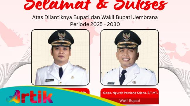 ICMI Orda Jembrana Ucapkan Selamat dan Sukses atas Pelantikan Bupati ...