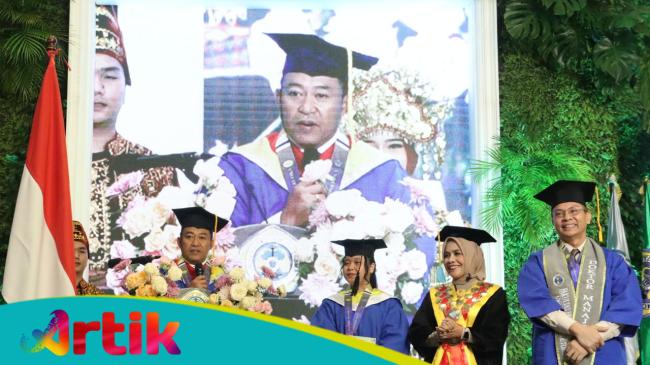 Wakaporles Bagi Cerita Raih Gelar Magister di Tengah Tugas