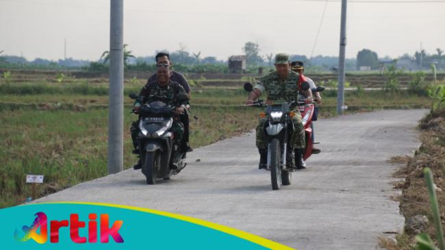 Sinergi TNI-Rakyat di TMMD Pati: Letkol Arm Timotius Yogi Tinjau Proyek ...