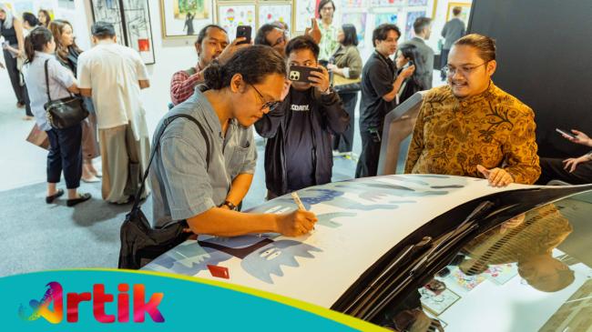 DENZA Hadirkan Art in Motion di ArtMoments 2026, Padukan Seni dan ...
